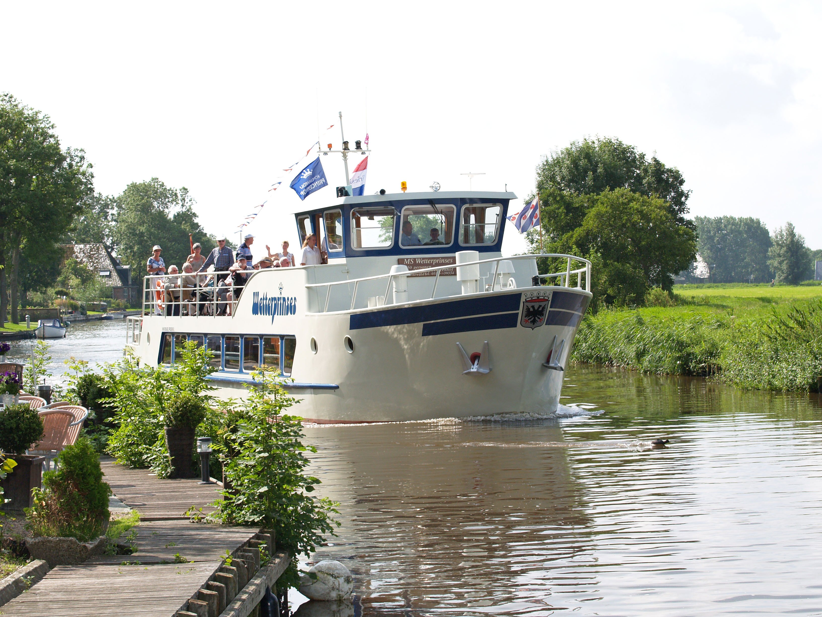 Dagtocht Dokkum - Rondvaardij Princenhof